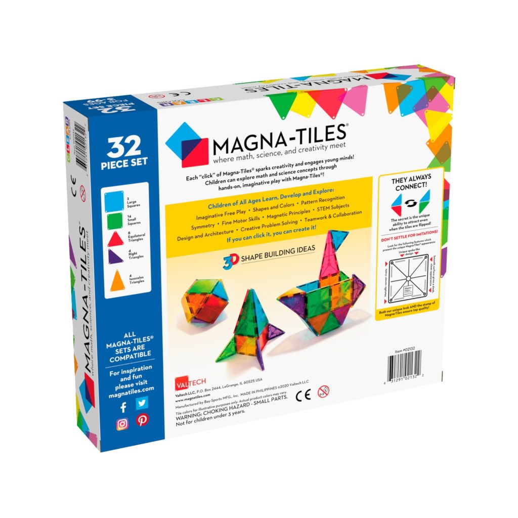 Magna-Tiles® Classic Set (32-teilig) | Magna-Tiles Switzerland