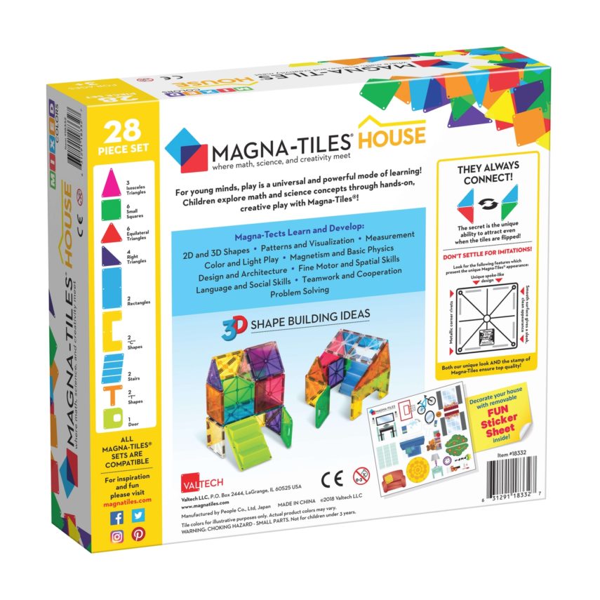 Magna-Tiles® Haus Set (28-teilig) | Magna-Tiles Switzerland
